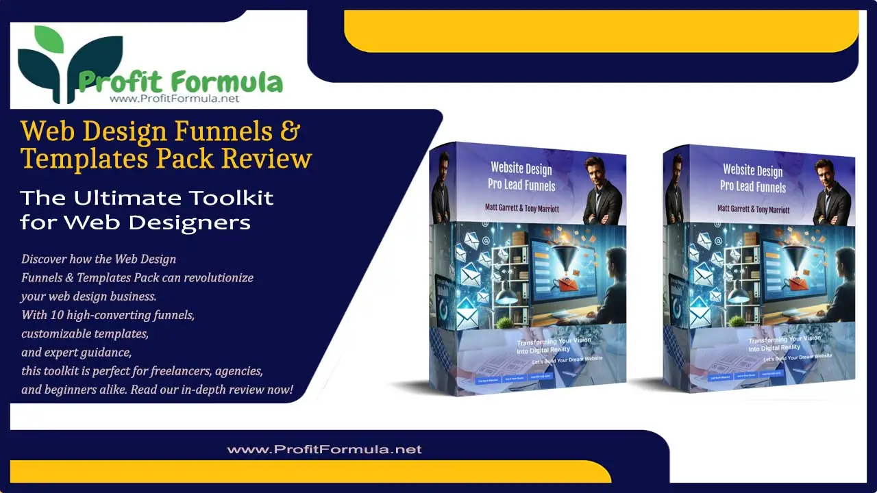 Web Design Funnels & Templates Pack Review: Boost Your Biz! | Profit ...